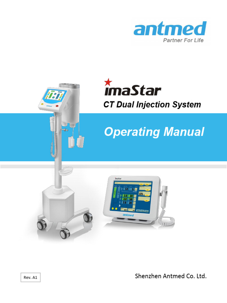 Imastar CTD Manual | PDF | Syringe | Ct Scan