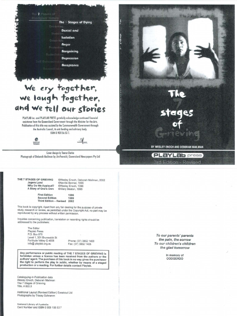 The 7 Stages of Grieving - Wesley Enoch & Deborah Mailman Play Script | PDF