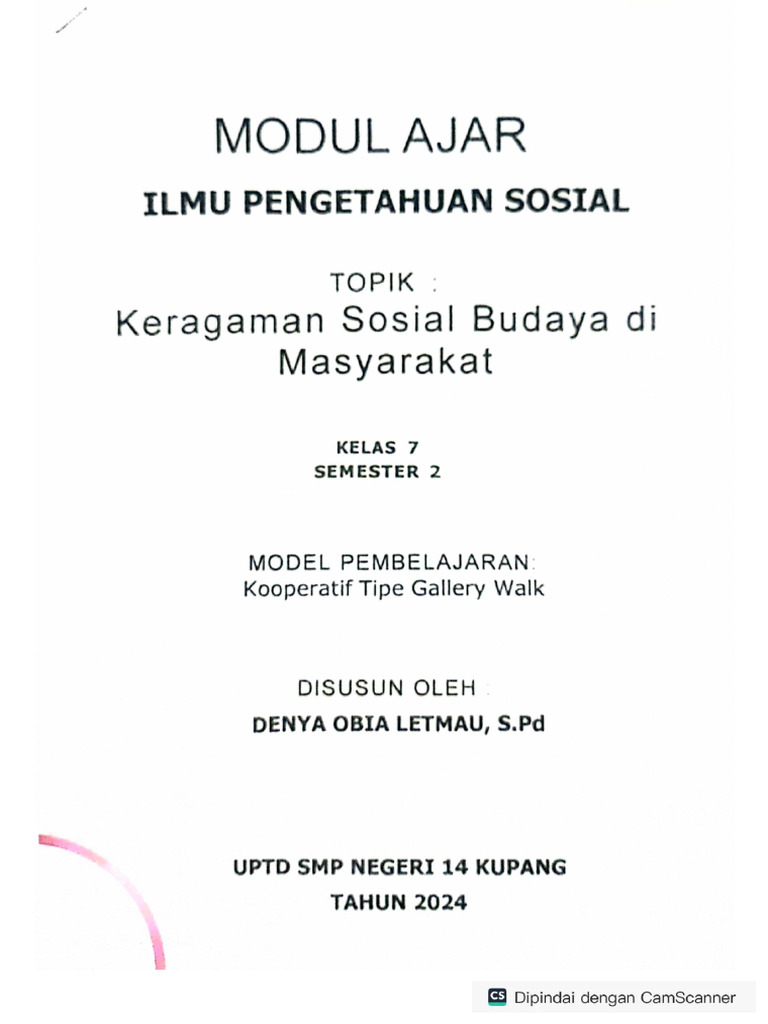 Modul Ajar Observasi PMM | PDF