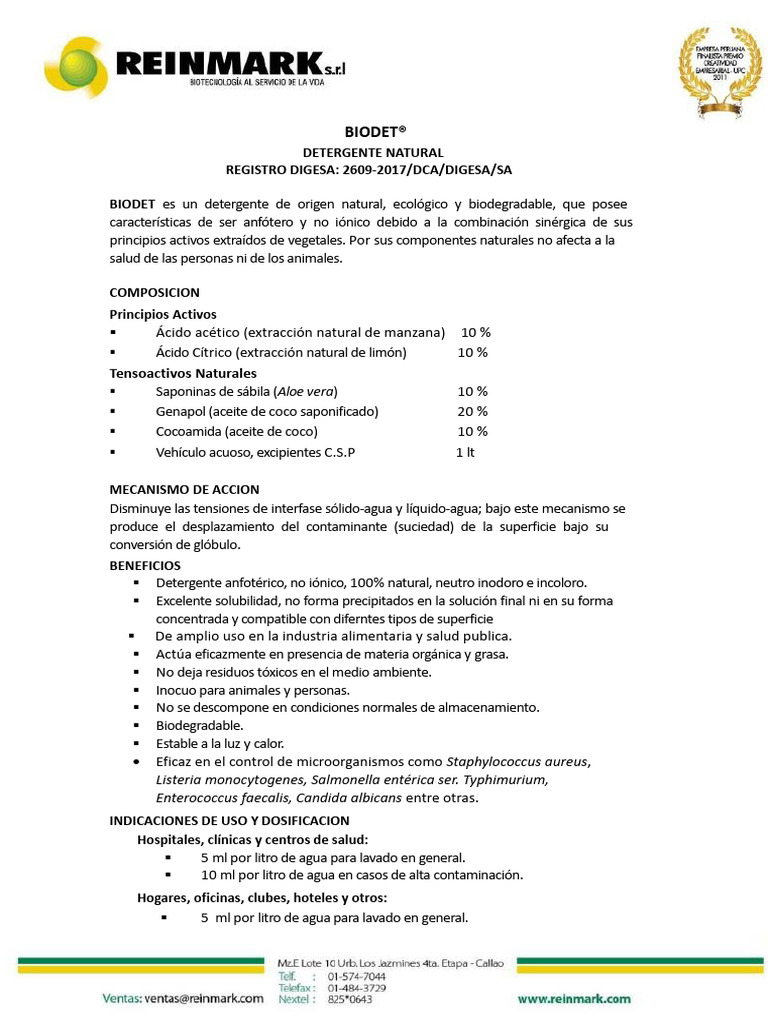 FT Biodet - 2017 | PDF