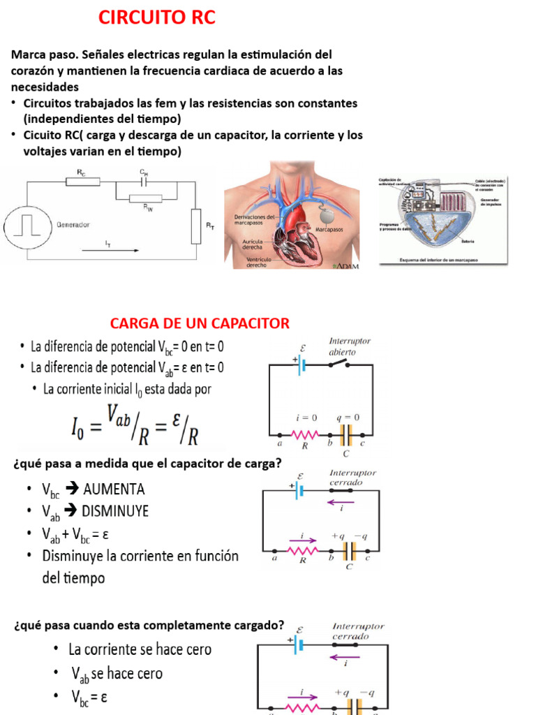 Constante de Tiempo en Circuito RC | PDF | Métodos y materiales de ...