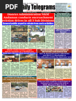 Daily Telegram Andaman News | PDF