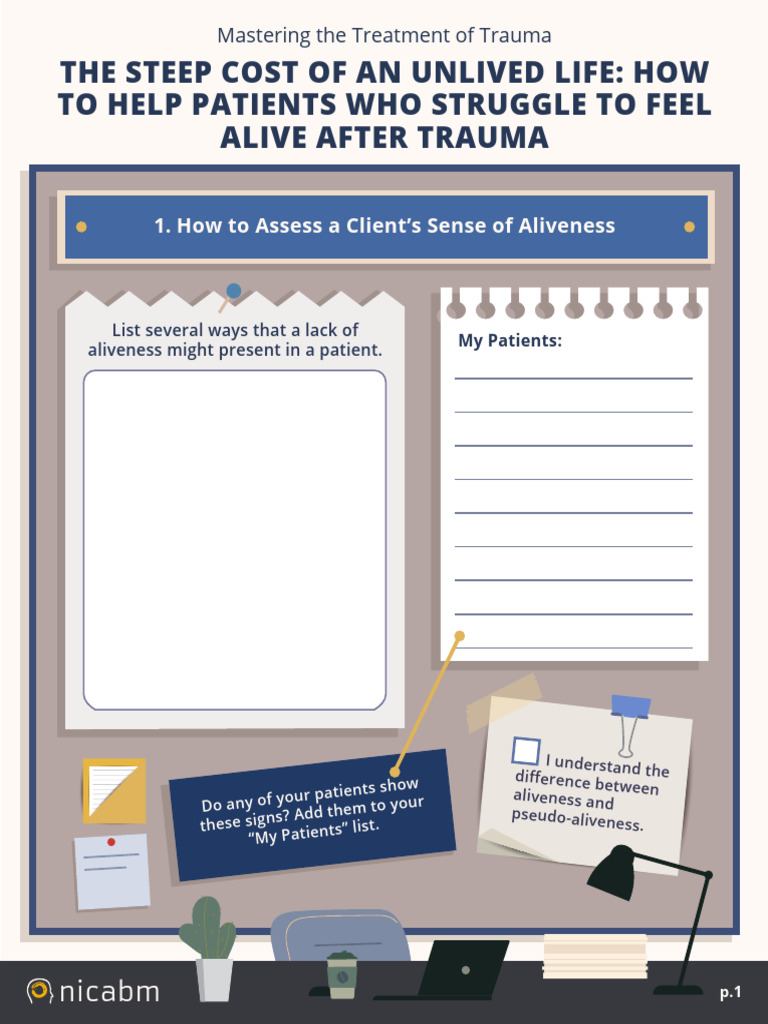 Trauma Treatment: Reviving Aliveness | PDF | Psychological Trauma ...