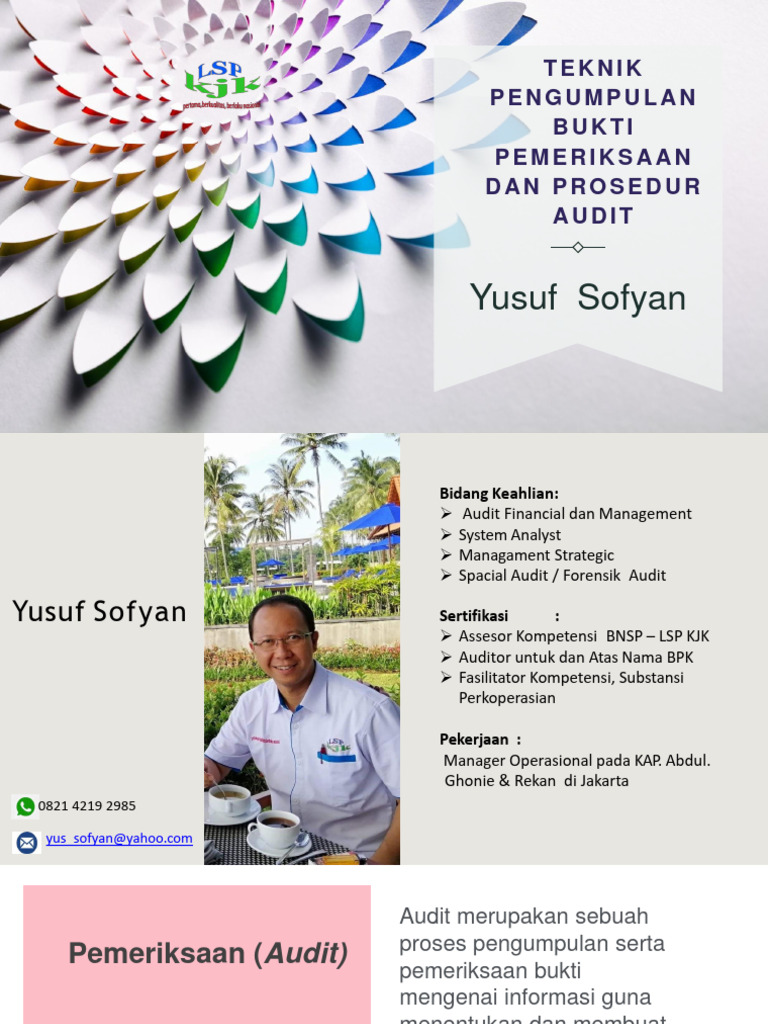 Teknik Pengumpulan Bukti Pemeriksaan Dan Prosedur Audit (Yusuf Sofyan) | PDF | Pengelolaan ...