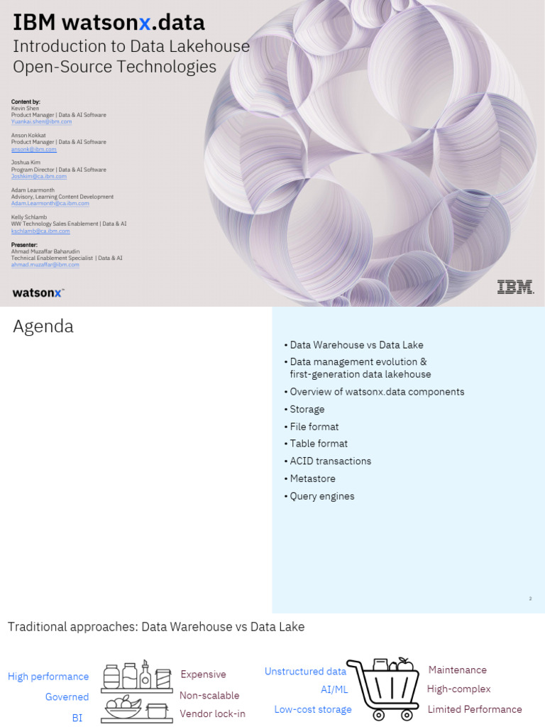 02 - Introduction To Data Lakehouse Open-Source Technologies | PDF | Database Transaction | Acid