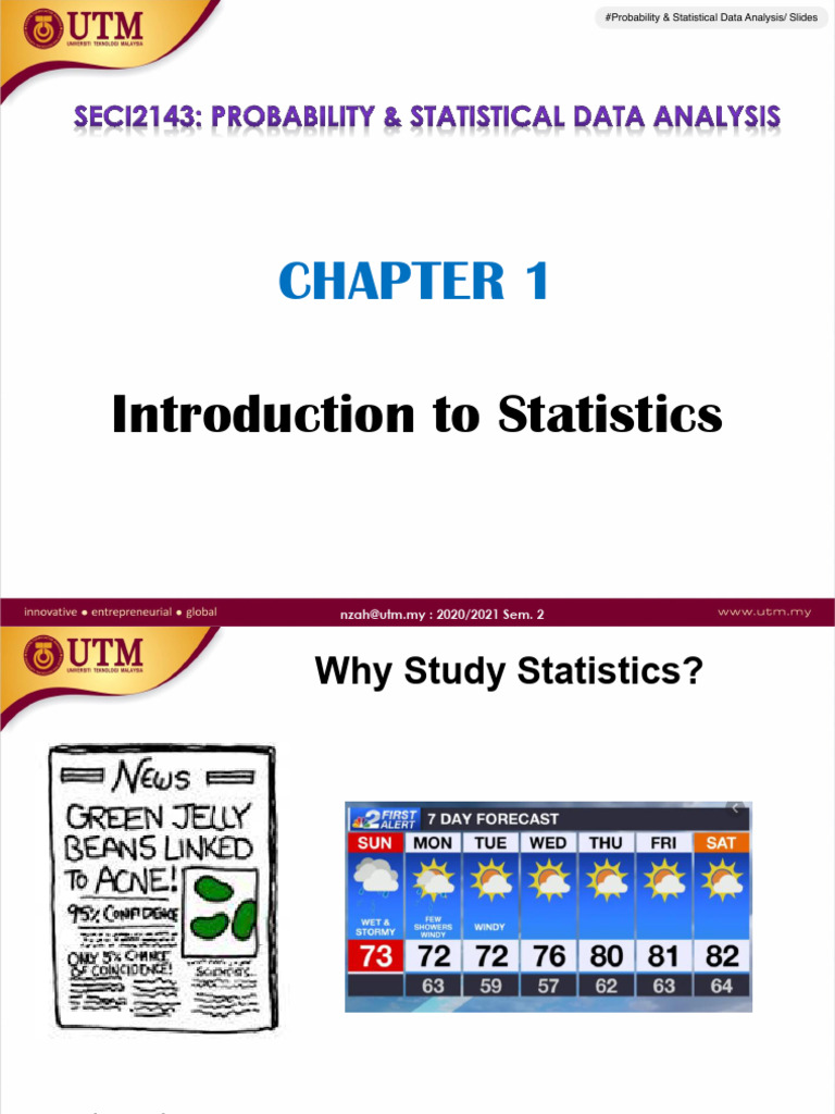 CH01 - Introduction To Statistics 2 | PDF | Level Of Measurement | Statistics