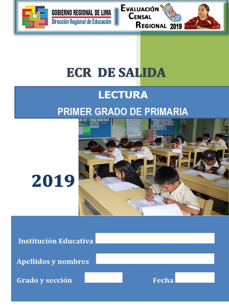 Lectura 1° Ecr Salida 2019 | PDF