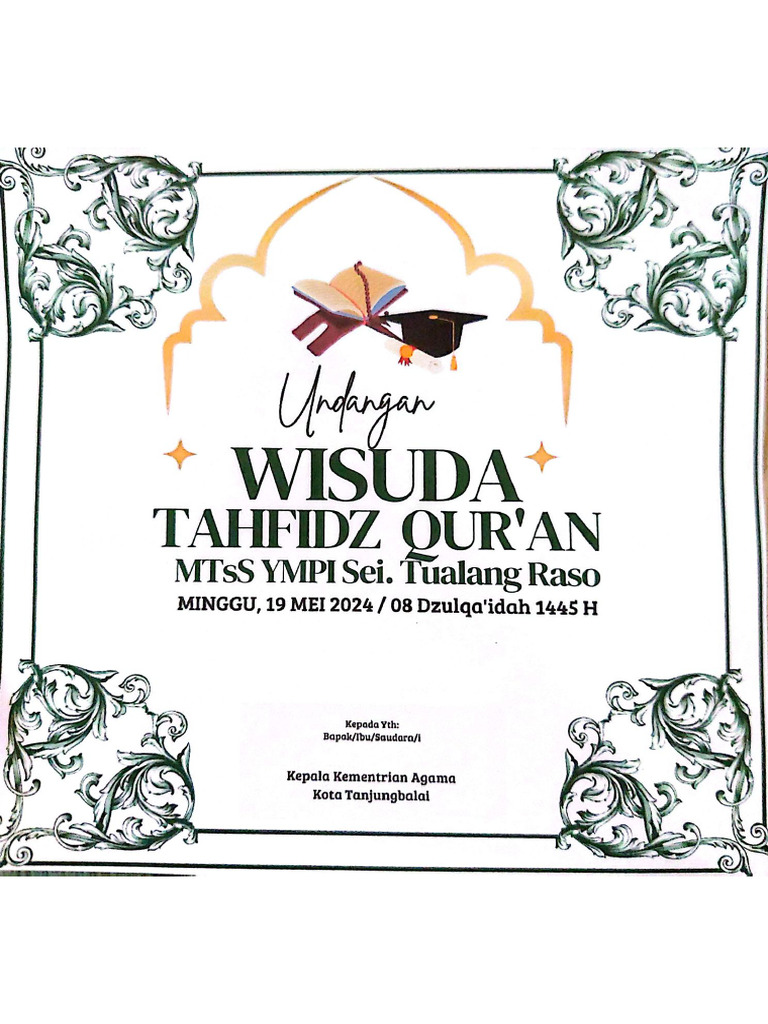 wisuda tahfidz ympi | PDF