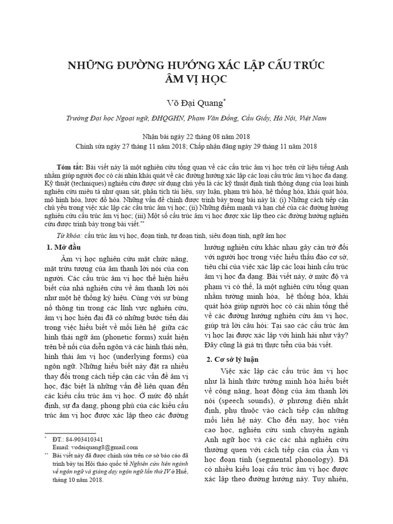 Approaches To Establishing Phonological Structures | PDF