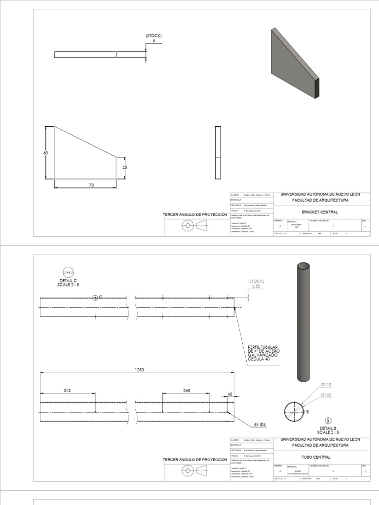 Planos Tecnicos Rev 4 | PDF