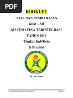 Contoh Soal KSM MTK 2024 | PDF