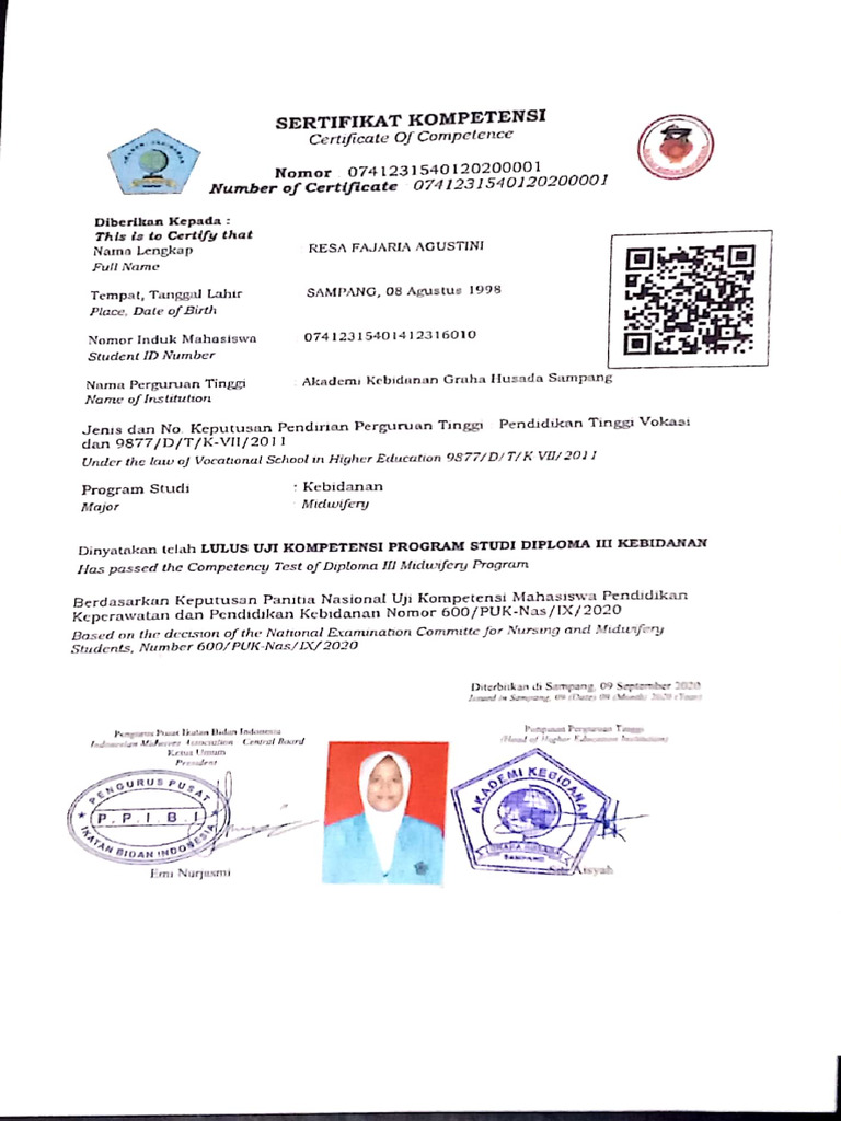 Sertifikat Ukom | PDF