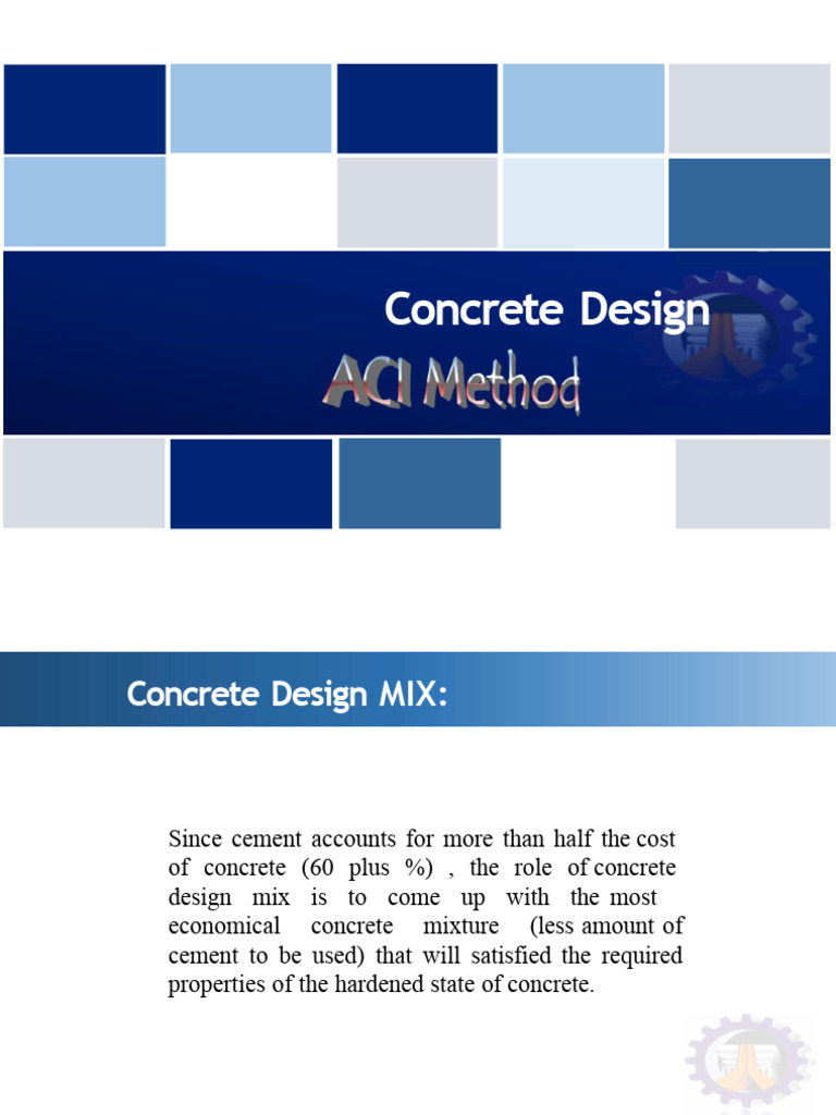 Concrete_Mix_Design | PDF | Concrete | Volume
