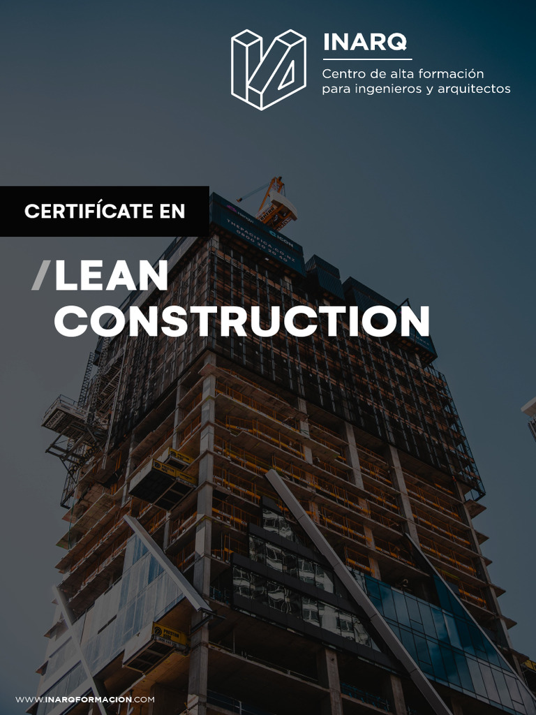 Lean Construction Brochure | Descargar gratis PDF | Arquitecto | Lean ...