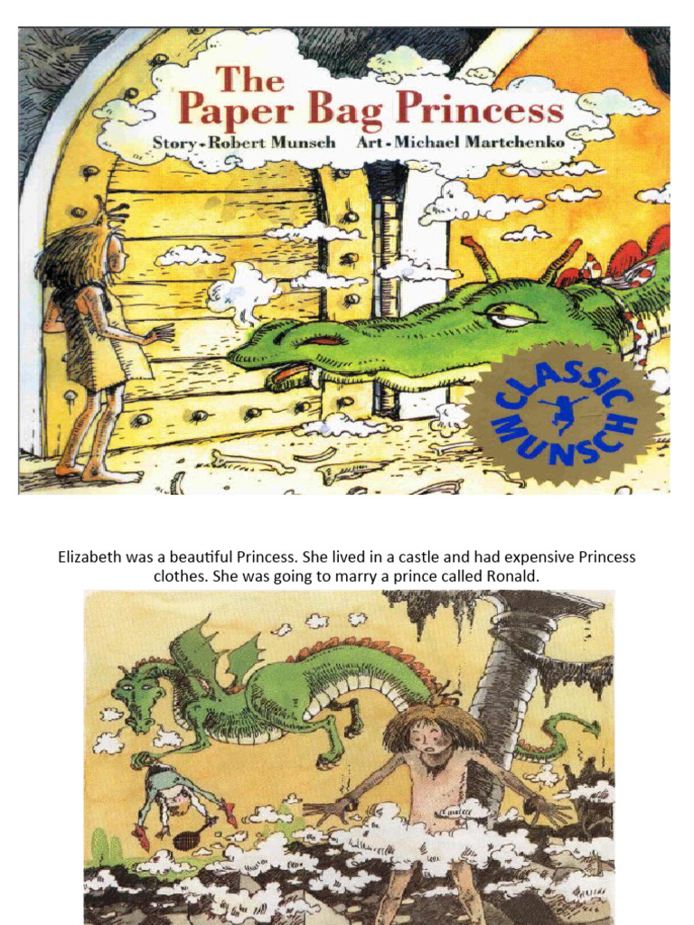 Paperbag-Princess English | PDF | Dragon | Fairies