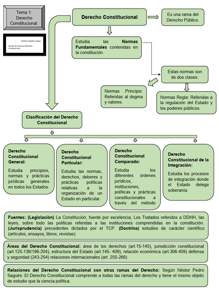 Tema 1 Derecho Constitucional | PDF | Constitución | Ley constitucional