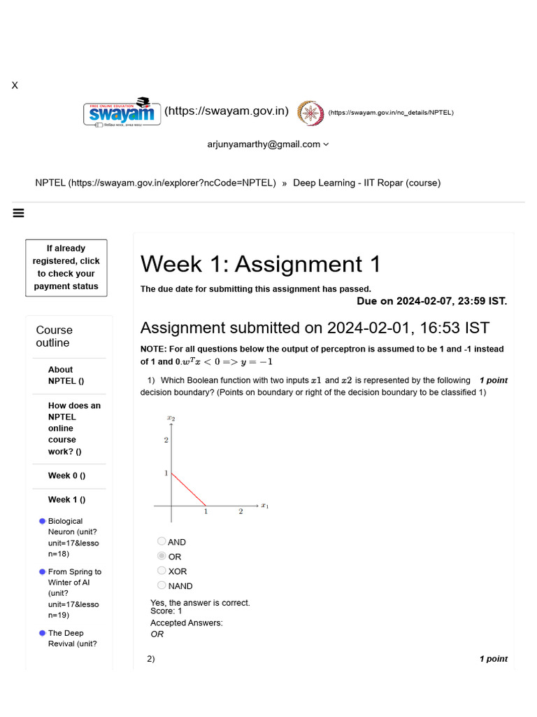 Deep Learning - IIT Ropar - Unit 4 - Week 1 | PDF | Theoretical ... Deep Learning - IIT Ropar - Unit 4 - Week 1 | PDF | Theoretical ...