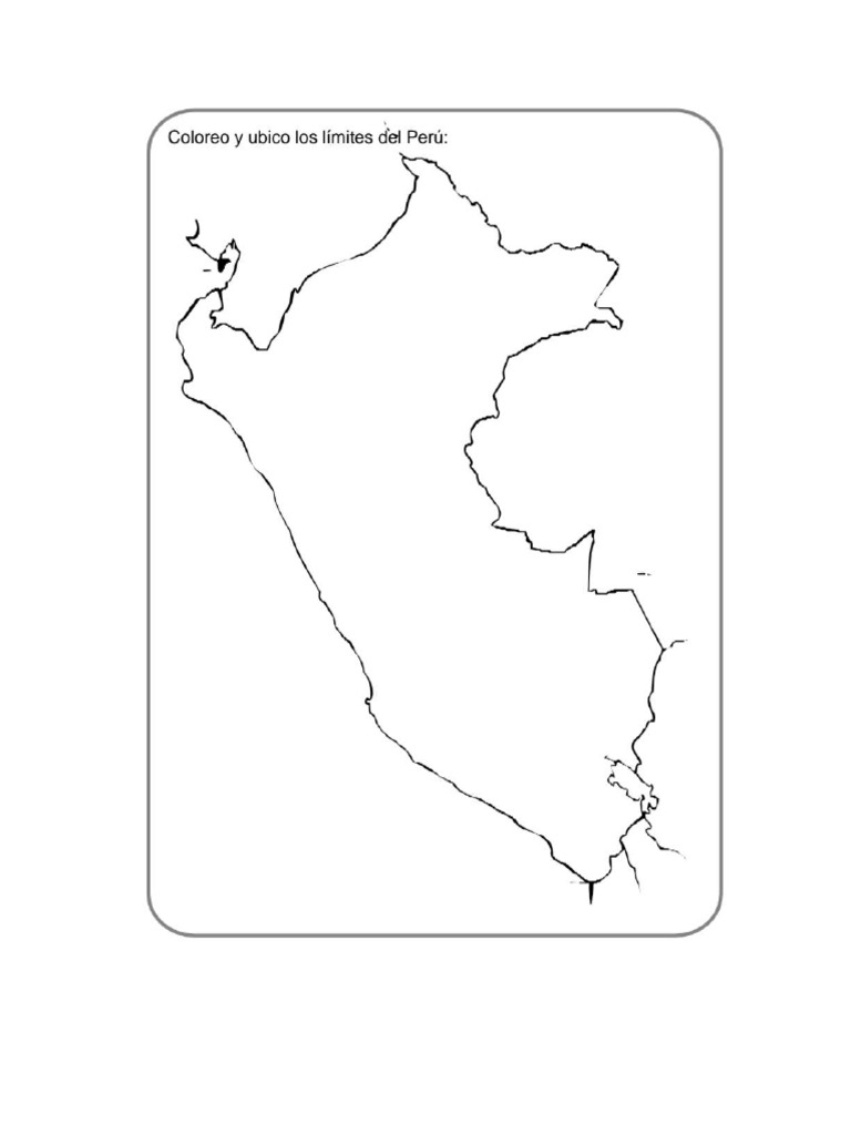 Mapa Del Perú | PDF