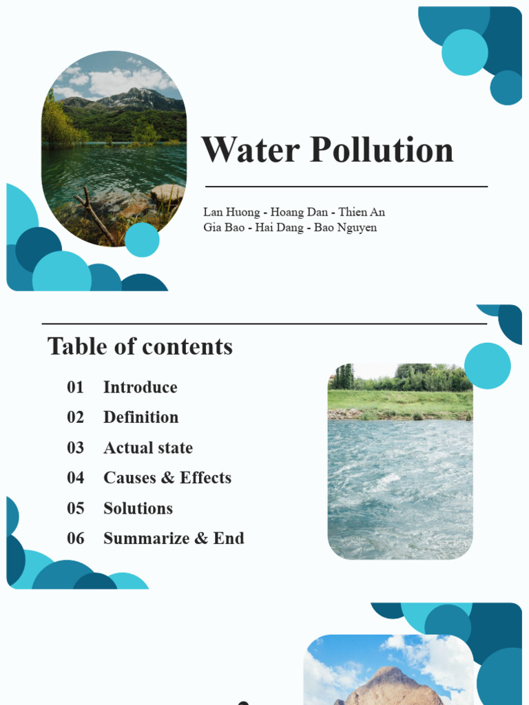 Water Pollution | Download Free PDF | Water Pollution | Sewage