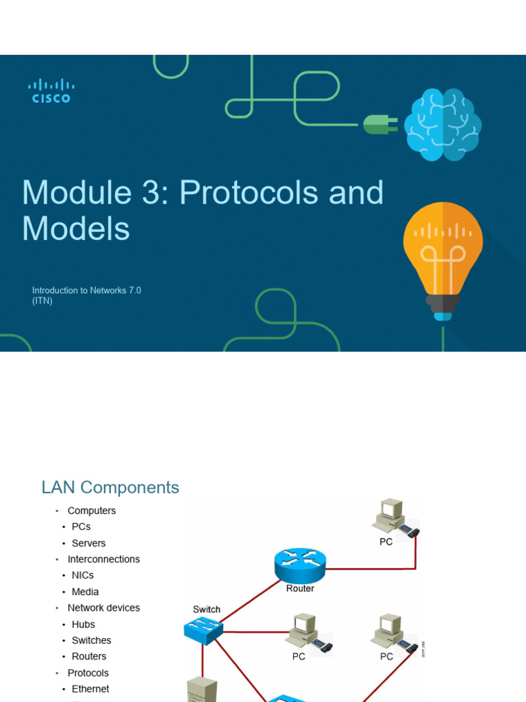 ITN Module 3 | PDF | Osi Model | Computer Network