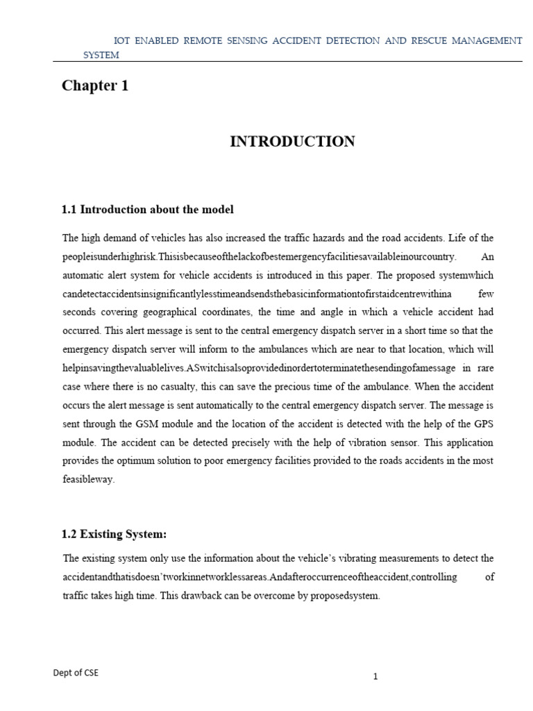 New Report Accident Detection Arduino Final | PDF | Rectifier | Diode