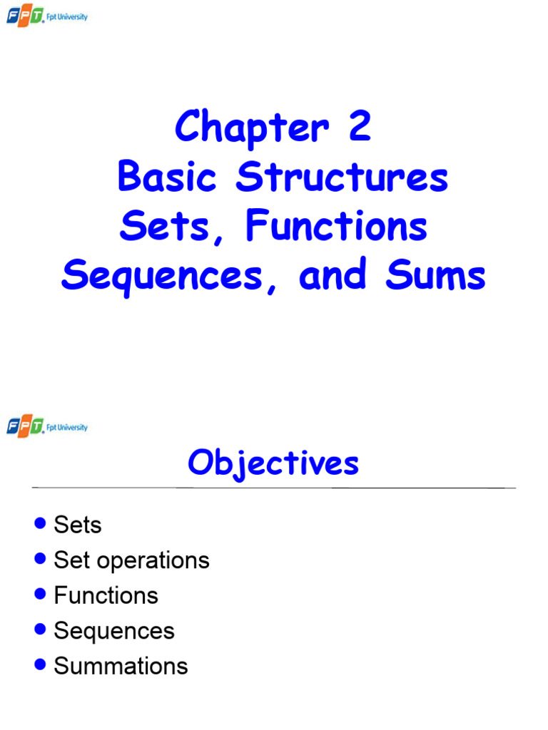 02-Basic Structures (SF) | PDF | Set (Mathematics) | Function (Mathematics)