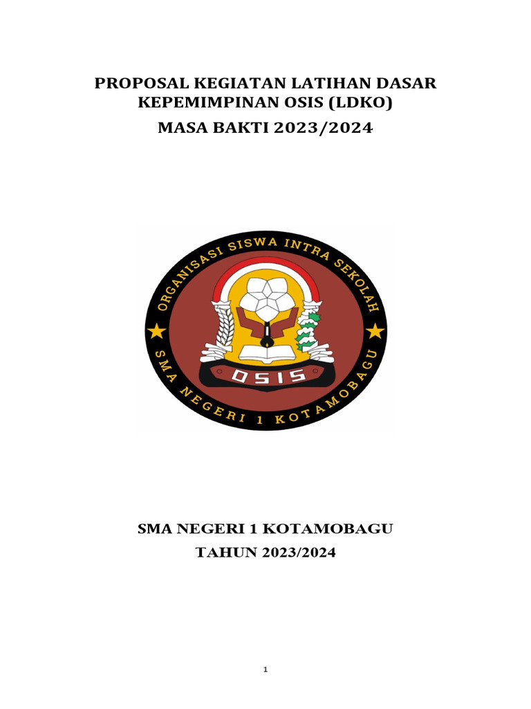 Proposal LDKO 2023-2024 | PDF