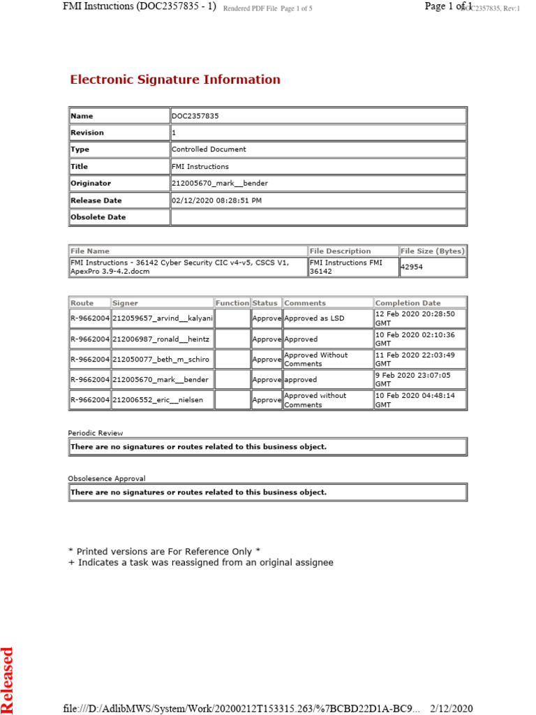 FMI 36142 Manual | PDF | Computer Security | Security