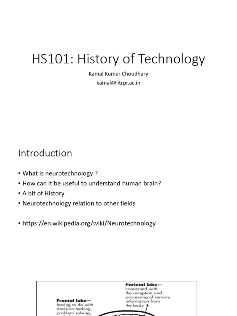 Neurotechnology | PDF | Magnetoencephalography | Functional Magnetic ...