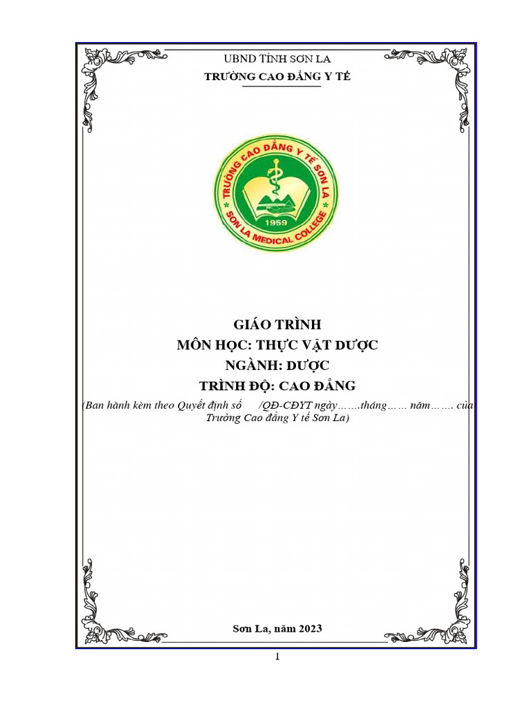 Thuc Vat Duoc | PDF