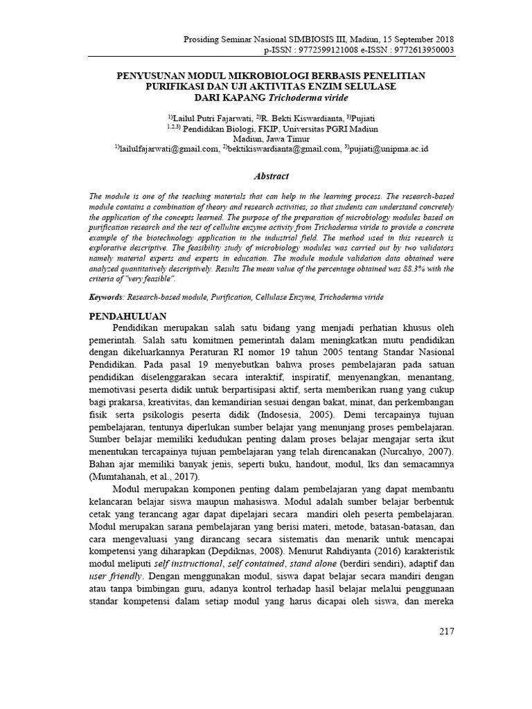 Metode Aktivitas Pengukuran Enzim | PDF | Komputer