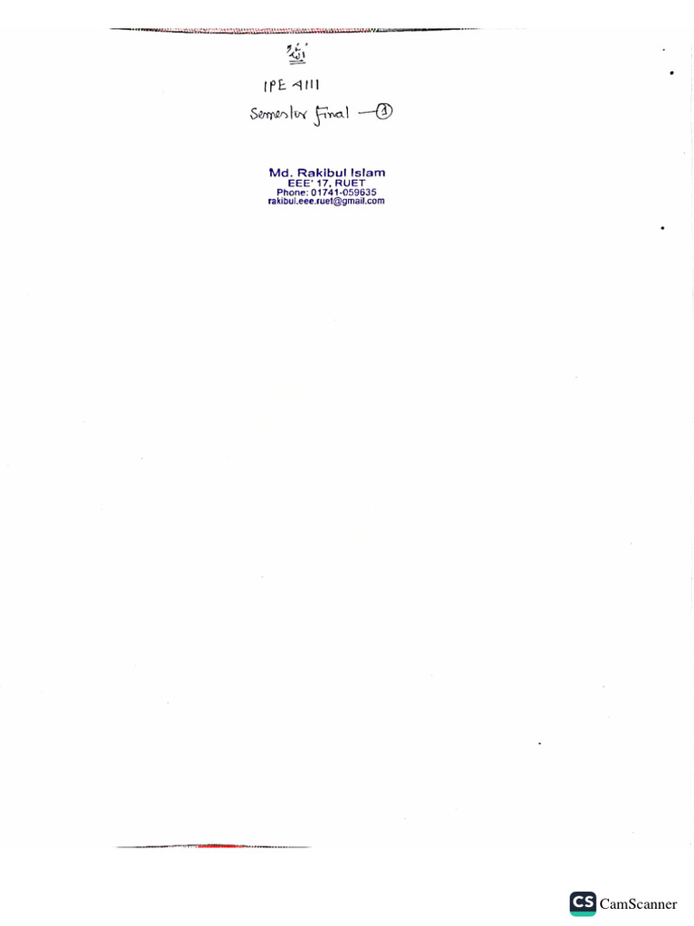 IPE 4111 Rakib Bhai | PDF