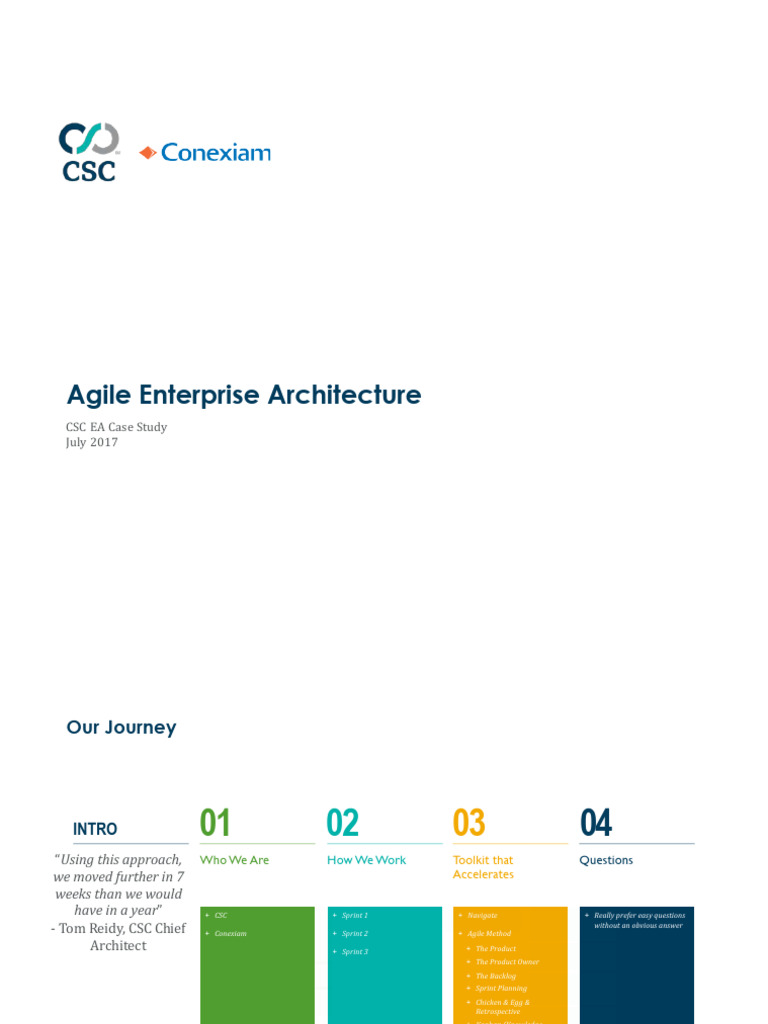 TOGAF Case Study Open Group Ottawa Summer 2017 Published | PDF | Scrum ...