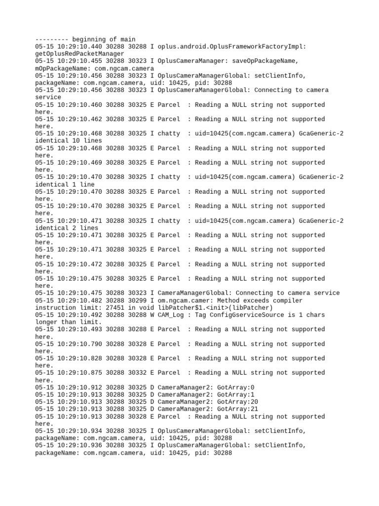 Logcat 1715743750133 | Download Free PDF | Computer Architecture | Computer Science