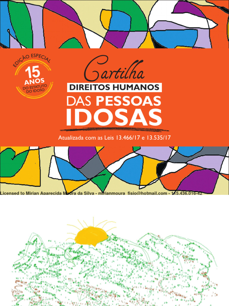 Cartilha Universal para Pessoa Idosa | PDF | Liberdade | Terceira idade