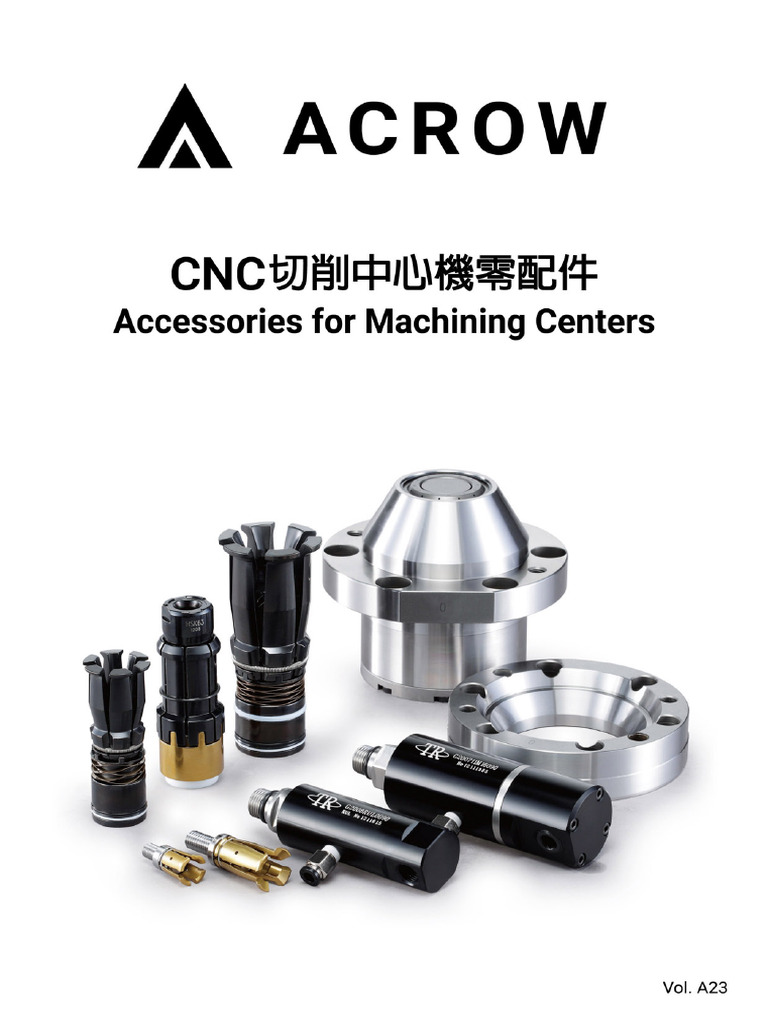 ACROW - Accessories For Machining Centres | PDF