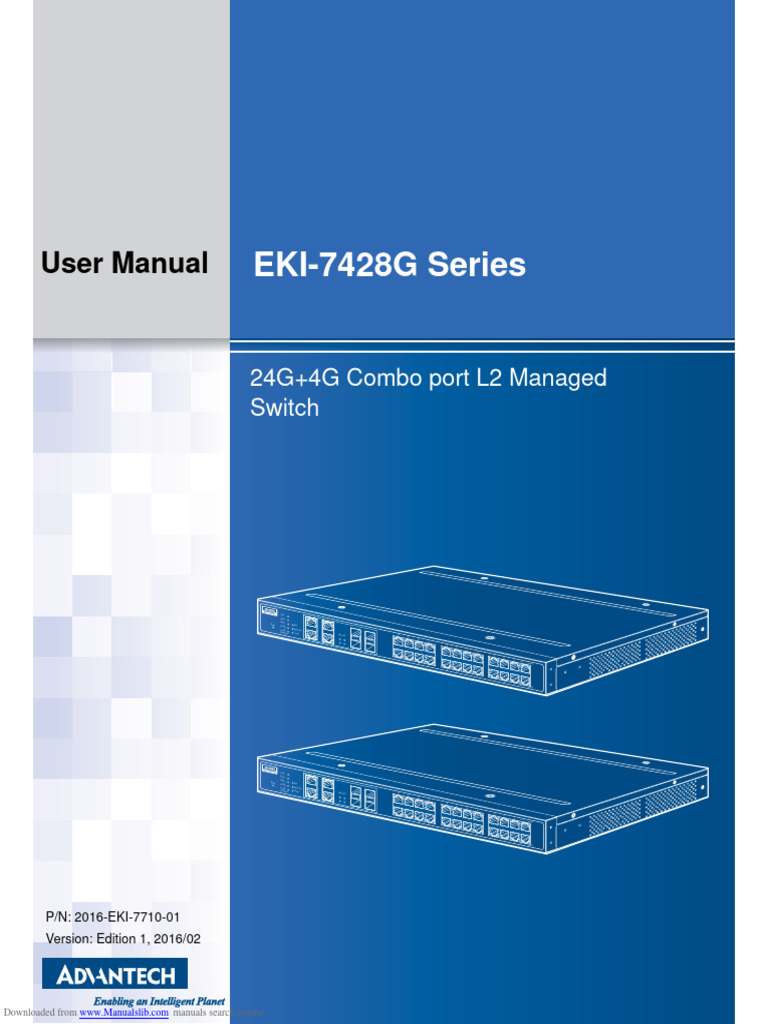 Eki7428g Series | PDF | Electromagnetic Interference | Network Switch
