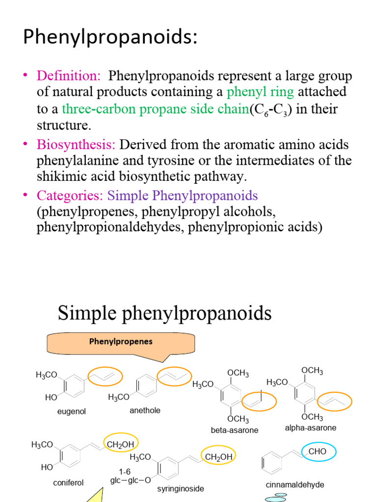 Vdocuments - MX Phenylpropanoids-1 | PDF | Lignin | Flavonoid