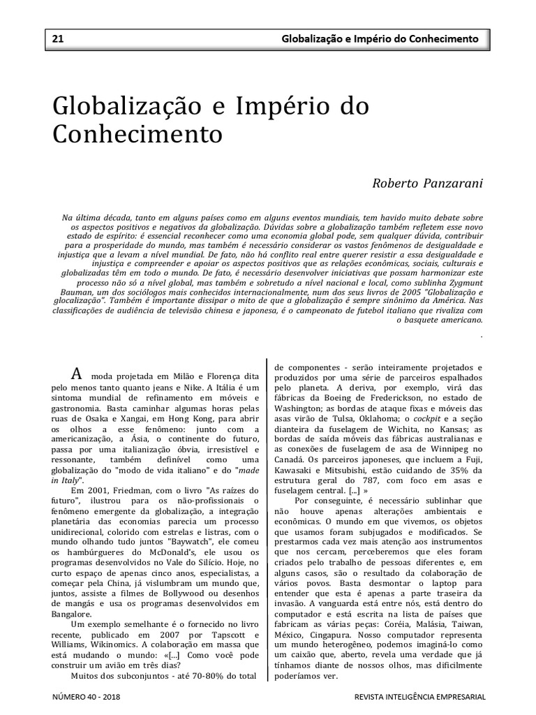 Panzarini (2018) - L. | PDF | Inovação | Liderança