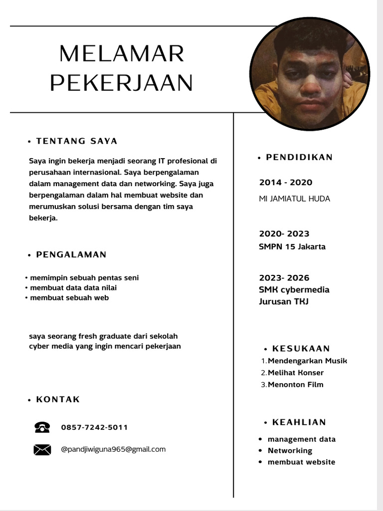 Panji Arya Wiguna (CV) | PDF