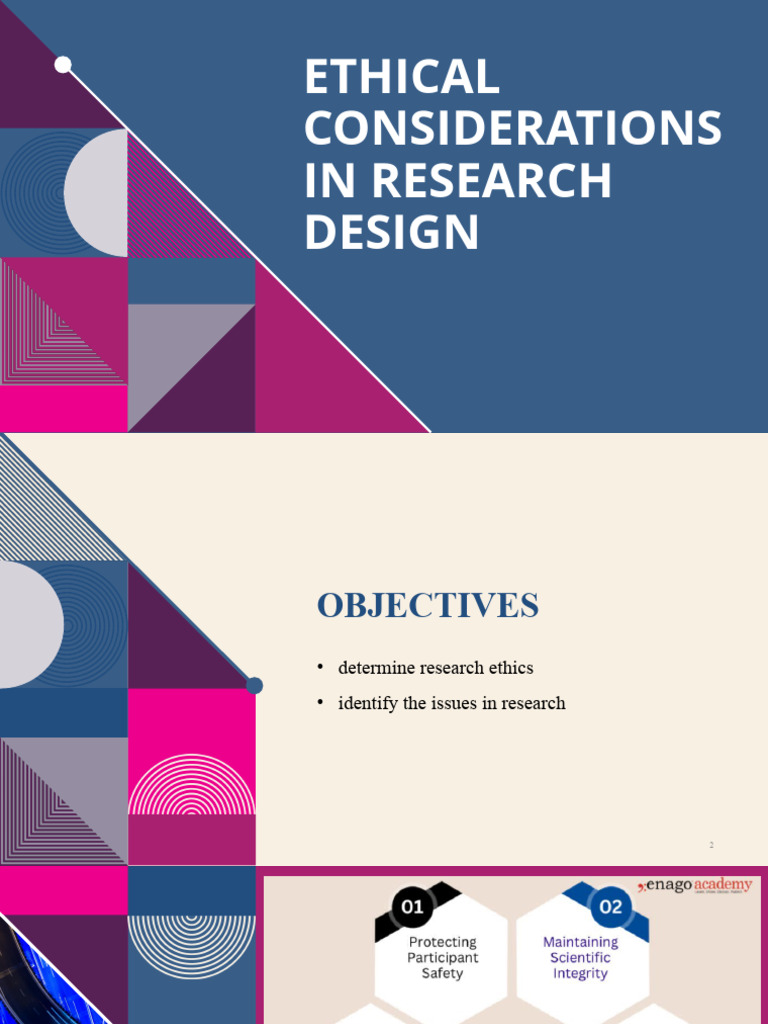Ethical Research Design & Presentation Tips | PDF | Body Language ...