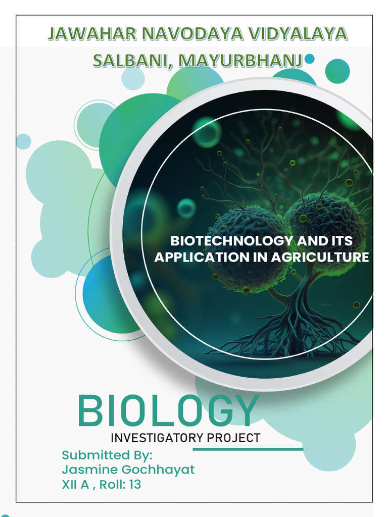 Bio Project F | PDF | Biotechnology | Rna Interference