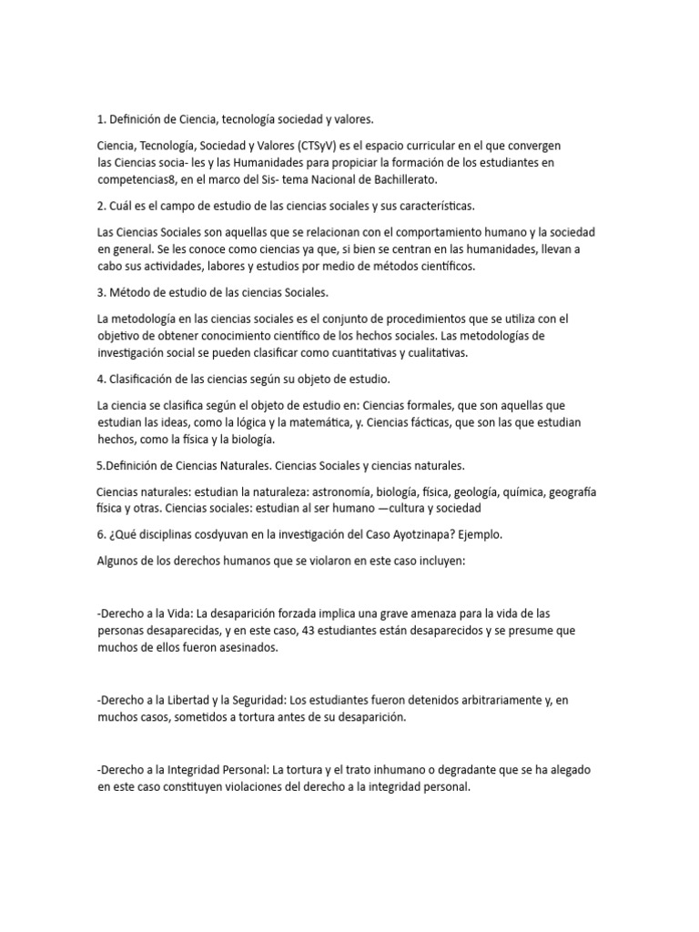 CTSy V | PDF | Science | Ciencias Sociales