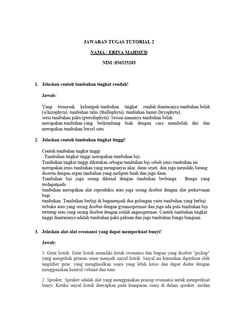 Tugas 2 Matematika Dan Sains Pdf Griya And Taman Sains And Matematika 