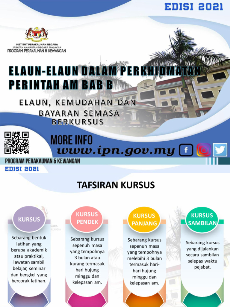 Sesi 3 - Elaun - Bab - B - Kursus | PDF