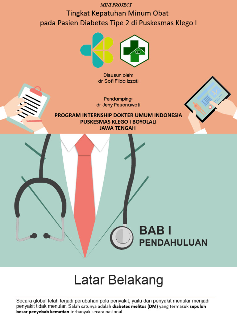 Minipro Kepatuhan Minum Obat DM-Sofi | PDF