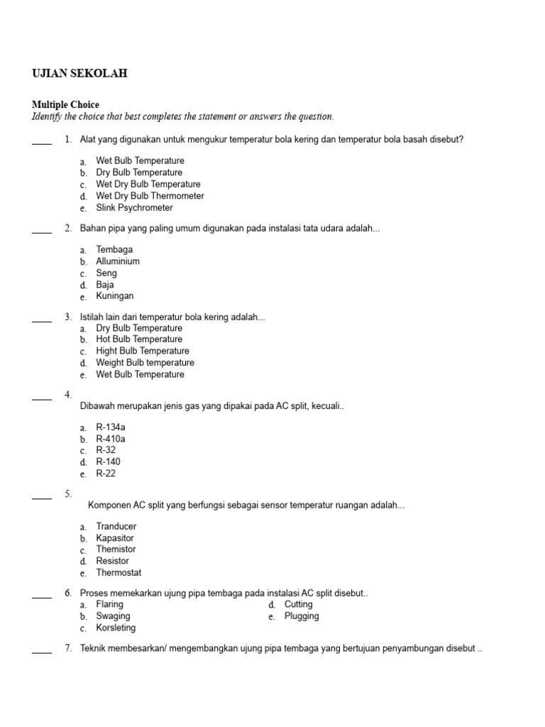 Soal C3 TPTU | PDF | Teknologi & Rekayasa