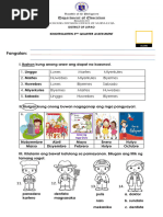 Kindergarten q2 Week3 Worksheets | PDF
