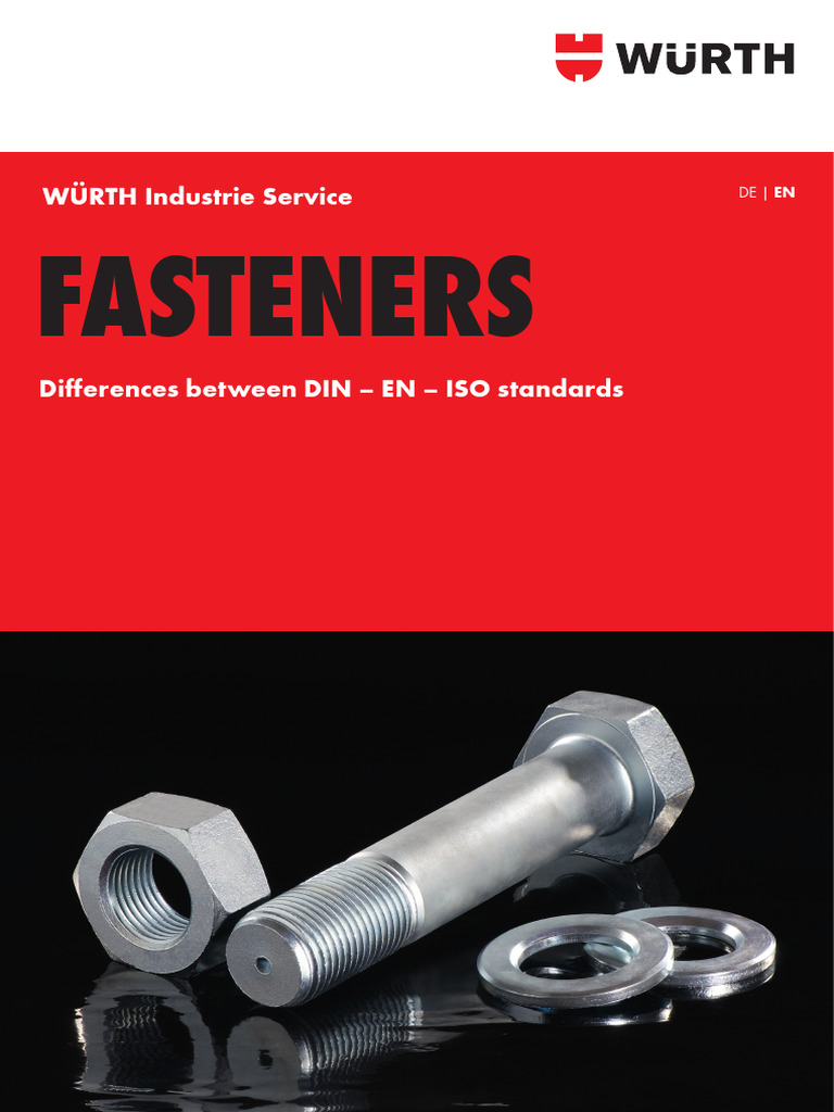DIN-EN-ISO Fastener Standards Guide | PDF | Screw | Metalworking