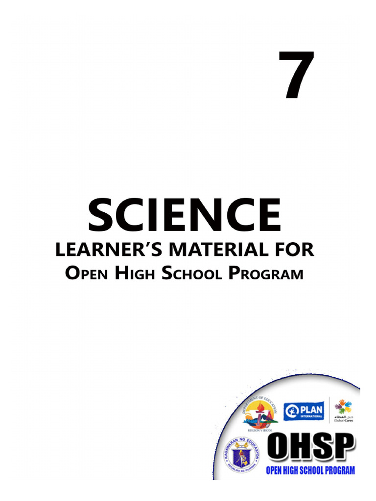 Science7 OHSP LM Final | PDF | Mixture | Solubility